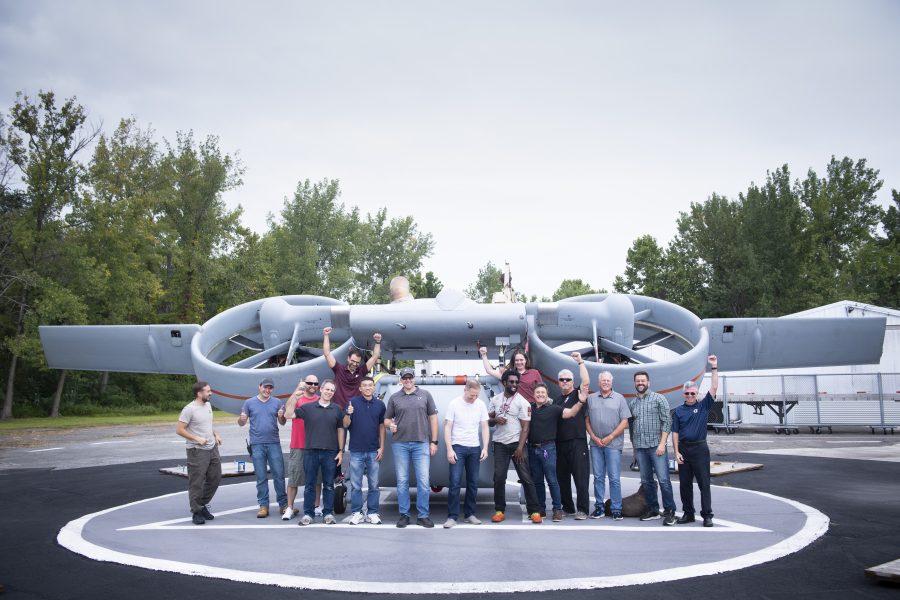 Air Force-Funded Tilt-Duct Aircraft Makes First Flight