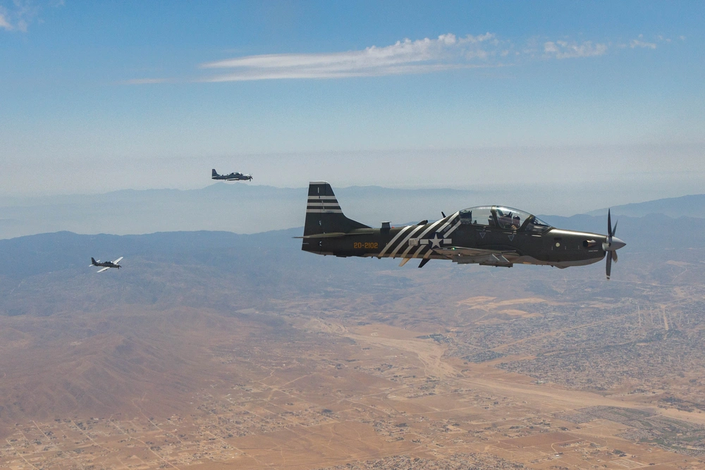Wandering A-29s Find Home as Edwards Test Pilot School’s First New ...