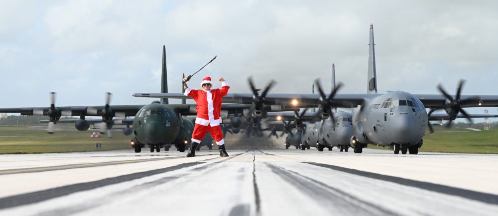 Photos: Operation Christmas Drop Ends with C-130 Elephant Walk