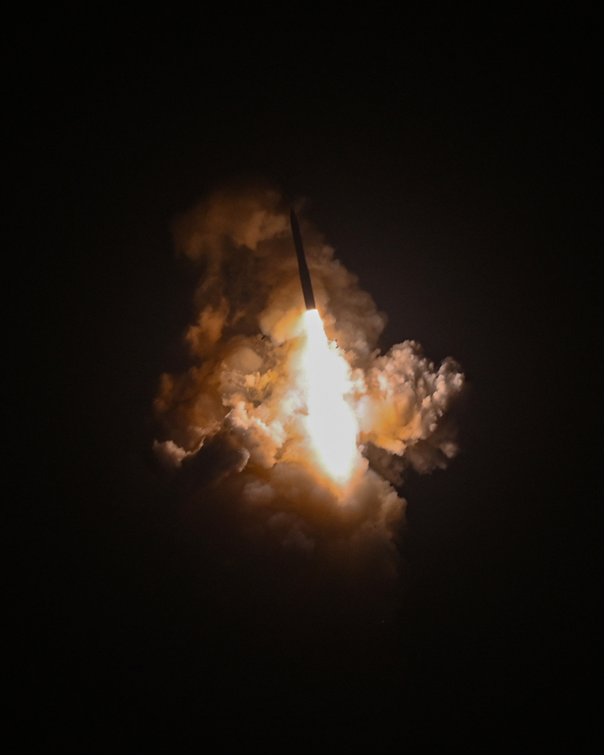 Air Force Conducts Test Launch of Minuteman III ICBM