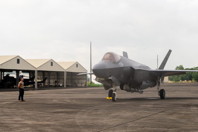 USAF F-35s Fly from Philippines for First Time at Cope Thunder