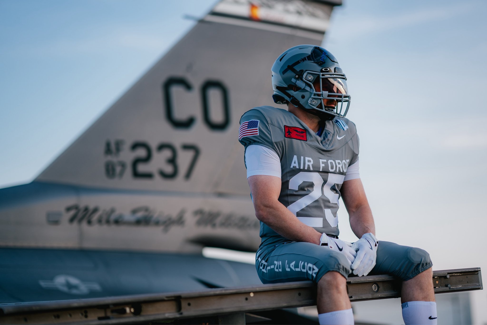 PHOTOS: Air Force Football Unveils New F-16 Alternate Uniform