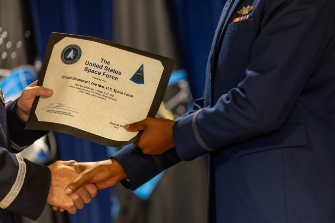 Space Force Marks 'Transition Point' with Officer Training Course