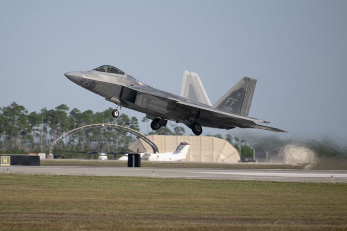Fighters Gather for Checkered Flag Exercise Despite Shutdown