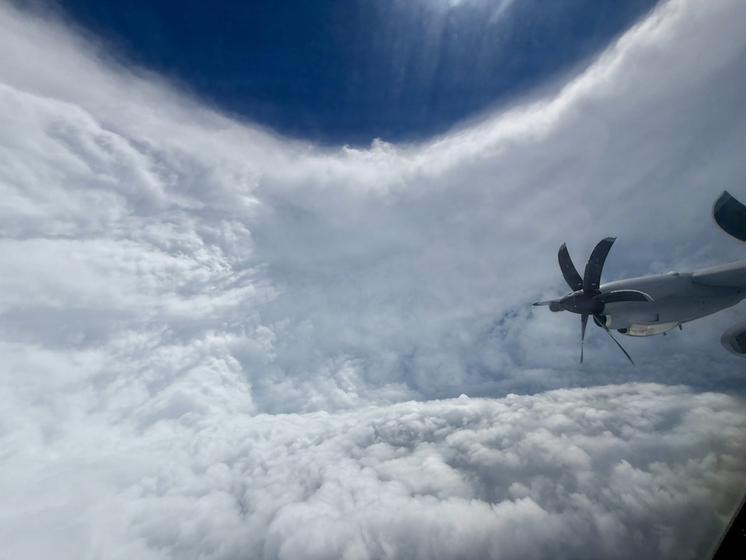 VIDEO: Air Force Crew Enters the Eye of Hurricane Melissa