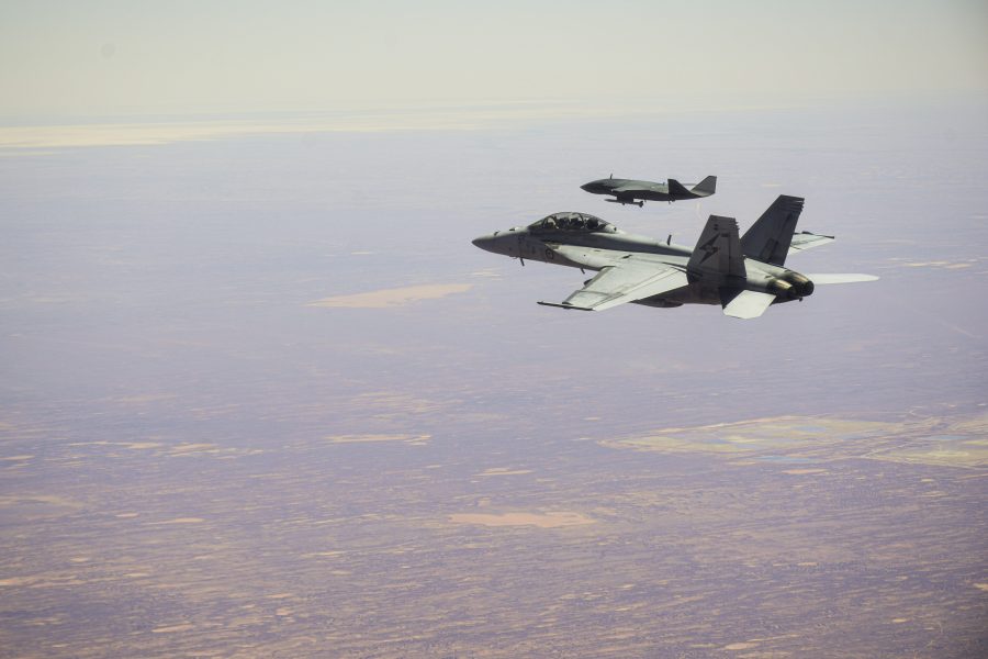 Australian MQ-28 CCA Downs Drone in Milestone Air-to-Air Test