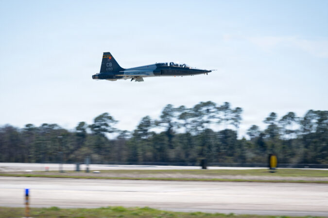 T-38 Crashes in Alabama, Two Pilots Eject Safely